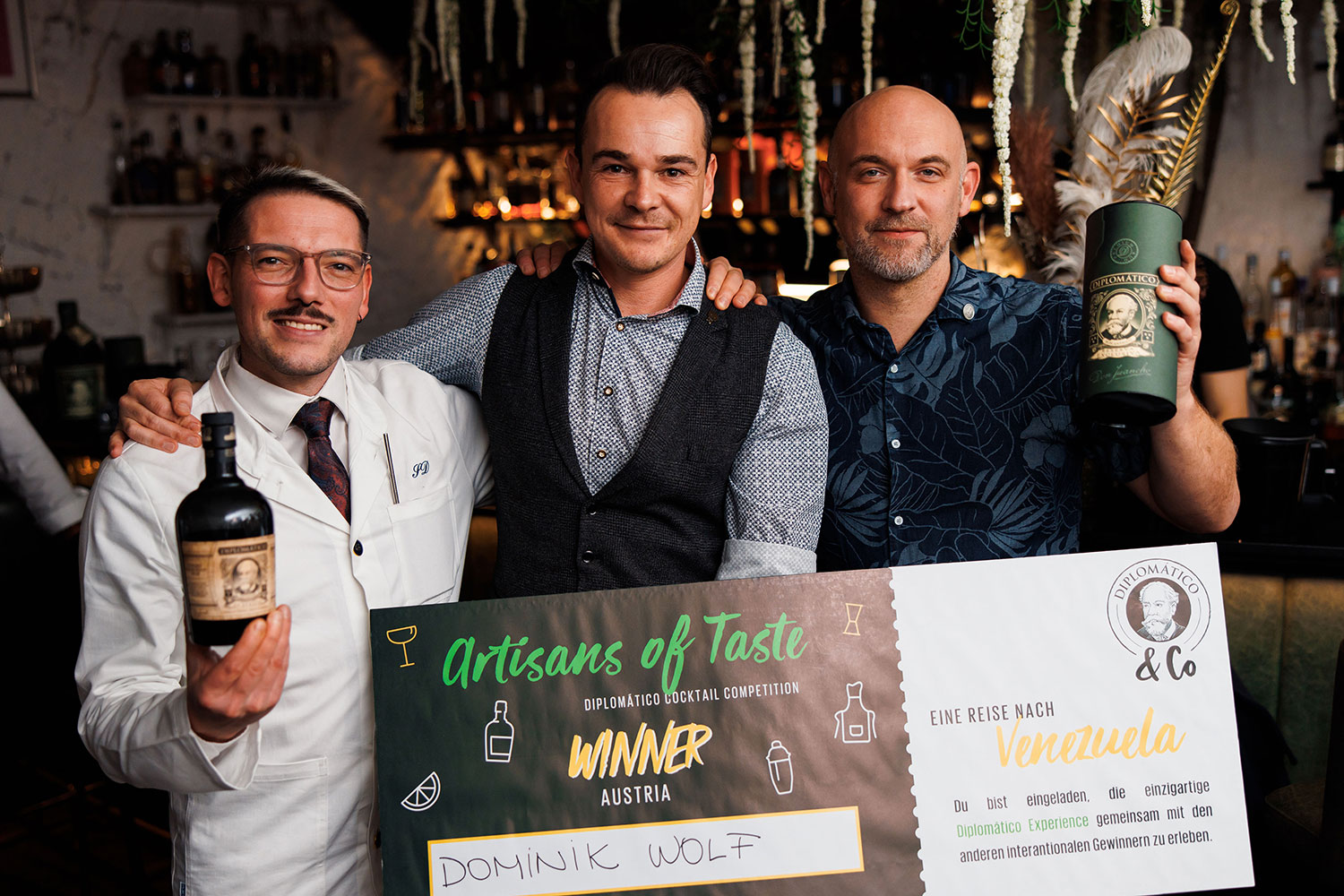 Dominik Wolf gewinnt Diplomático Cocktail Contest - News - 2025 - Gault ...